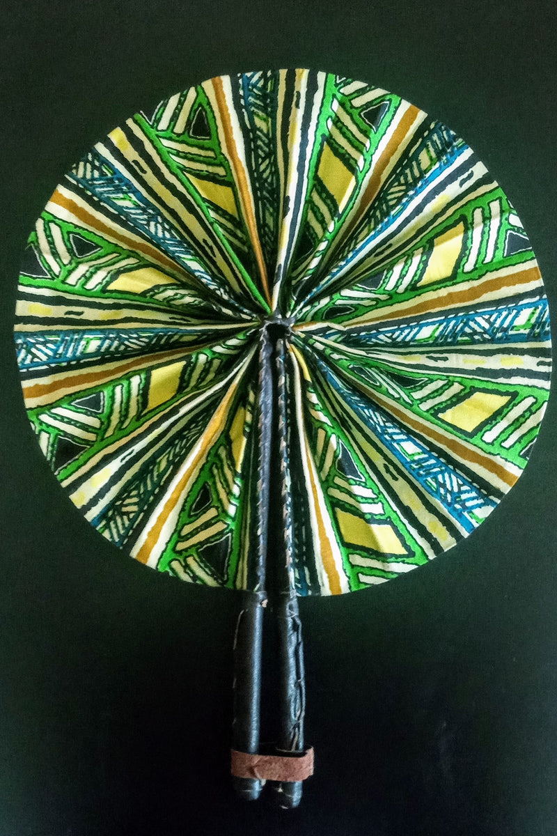 GREEN TRIBE hand fan – The Afrophile